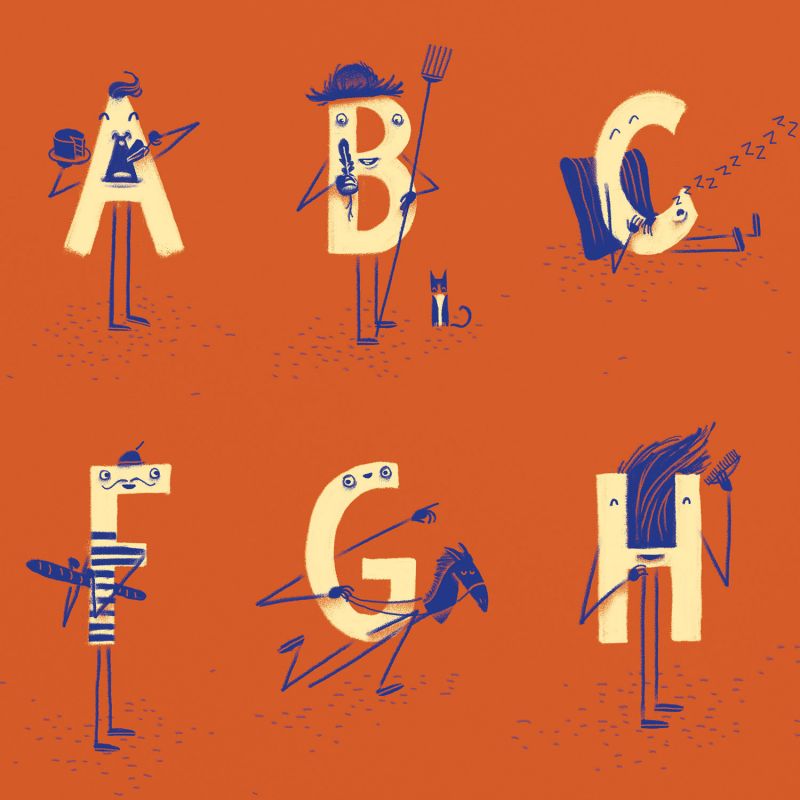 Figures ABC | 30x42cm (A3) | SF2038.1