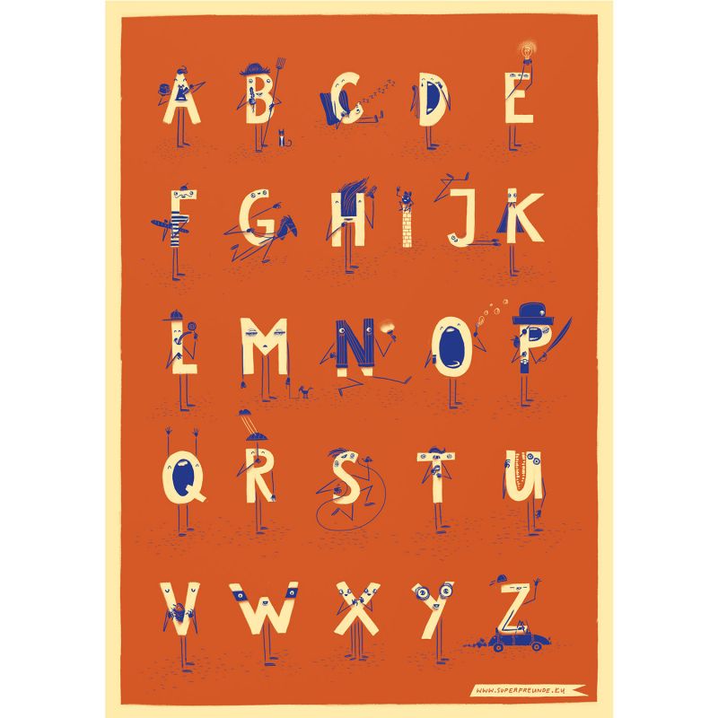 Figures ABC | 30x42cm (A3) | SF2038.1